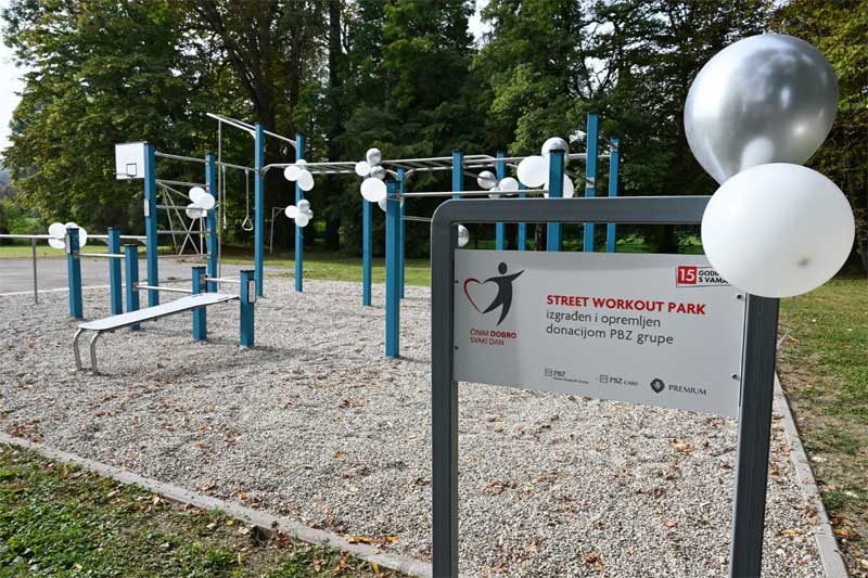 Centar za odgoj i obrazovanje Lug proslavio je svoj dan otvorivši street workout park - Centar Lug